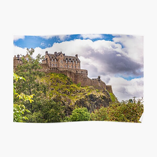 "Edinburgh Castle" Poster for Sale by StewieStrout | Redbubble