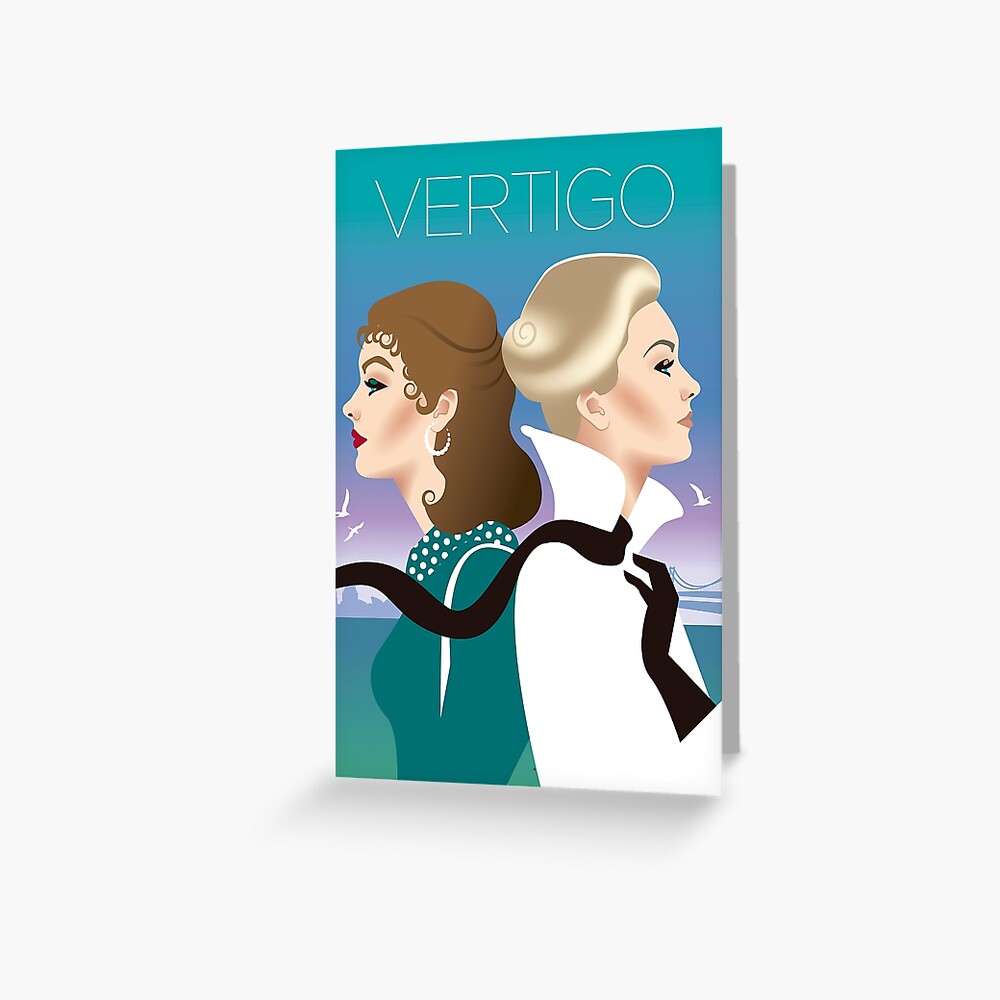 "Vertigo" Greeting Card for Sale by AleMogolloArt | Redbubble