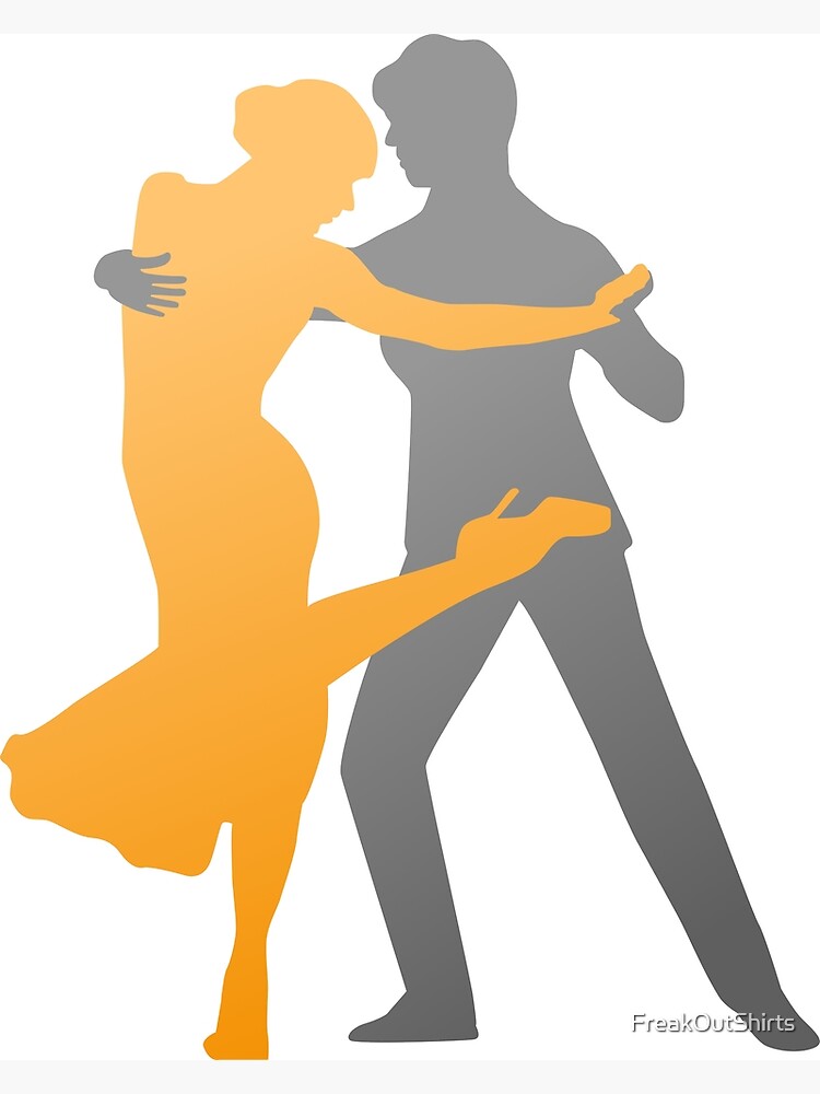 "LGBTQ Tango Dance Design Gift" Poster for Sale by FreakOutShirts ...
