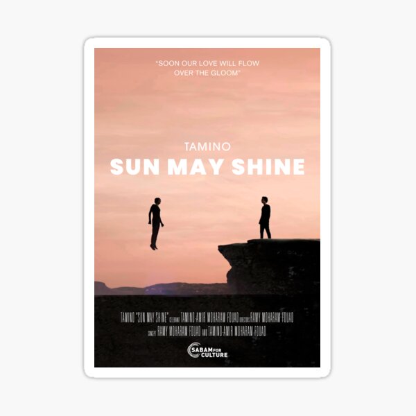 "Tamino Amir Sun may shine" Sticker for Sale by inspicienti | Redbubble
