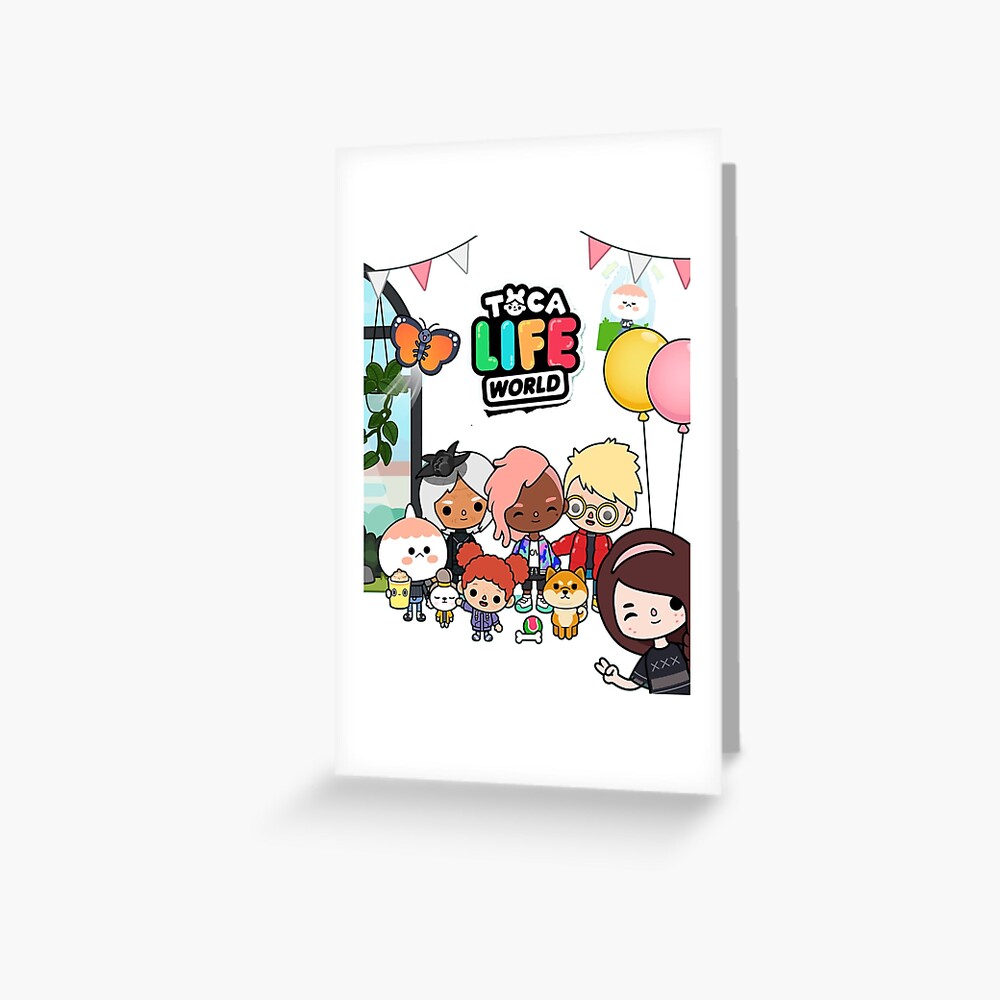 "toca boca" Greeting Card by DZCD-- | Redbubble