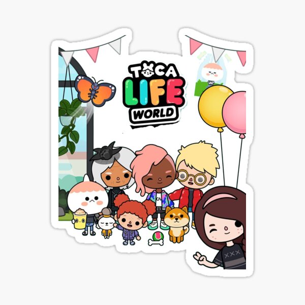 "toca boca" Sticker by DZCD-- | Redbubble