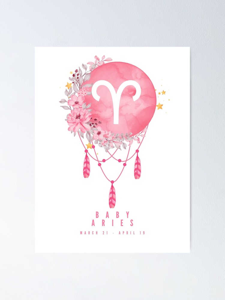 "Baby Girl Aries Zodiac – Star Sign Symbol Astrology – Baby Aries ...