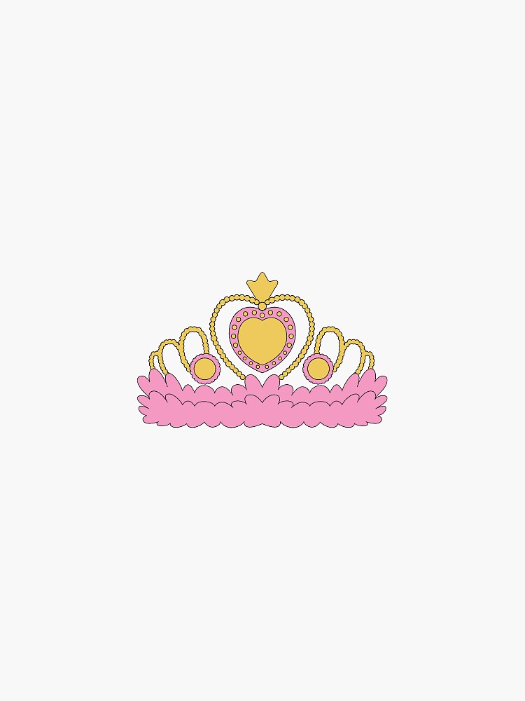 "Princess Crown " Sticker for Sale by Anabarragan50 | Redbubble