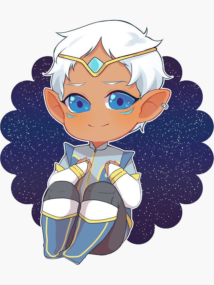 "Altean Lance Chibi 2" Sticker by Tsukihii | Redbubble