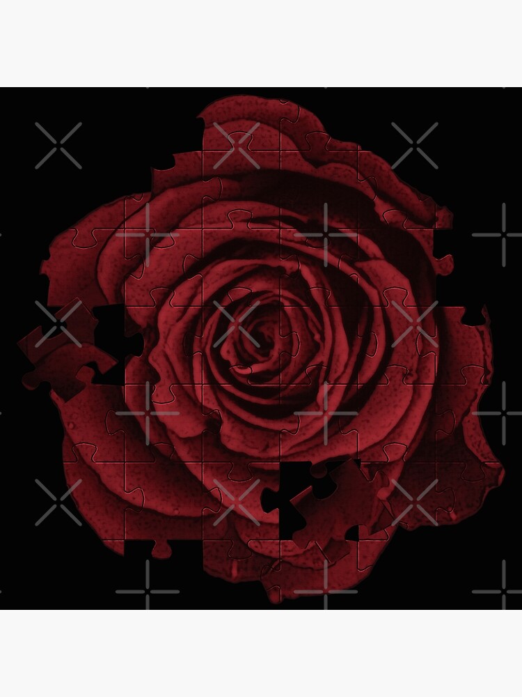 "Rose pattern Puzzle optics, unusual flower patterns, noble motifs ...