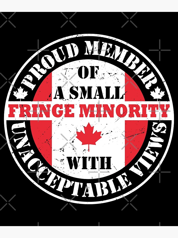 Póster «Orgulloso miembro de una pequeña minoría marginal con puntos de ...