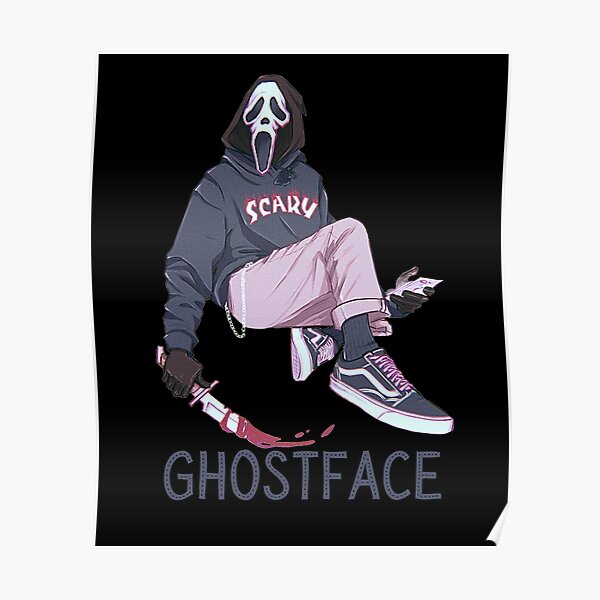 "Scary Dancing ghostface " Poster for Sale by Ahmad90sy | Redbubble