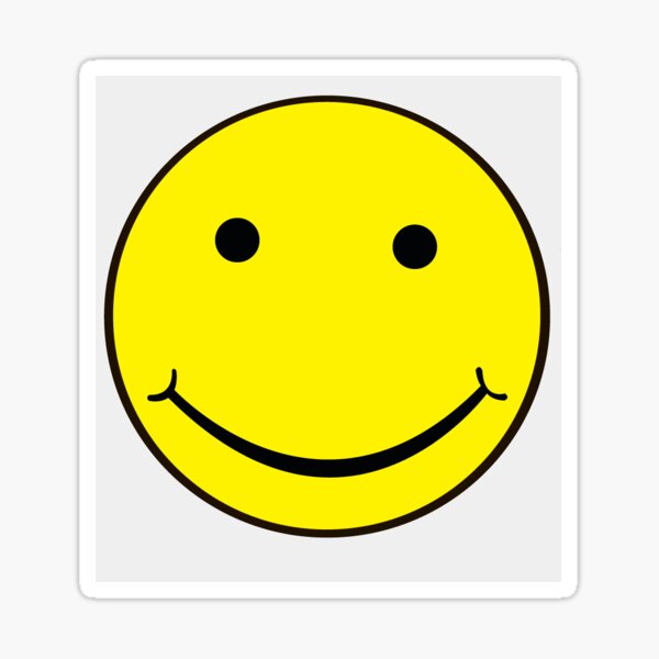 "Smiley Face Akira" Sticker for Sale by chrome12 | Redbubble