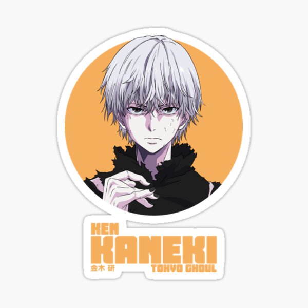 "Tokyo Ghoul Ken Kaneki" Sticker by lhamelshinn | Redbubble