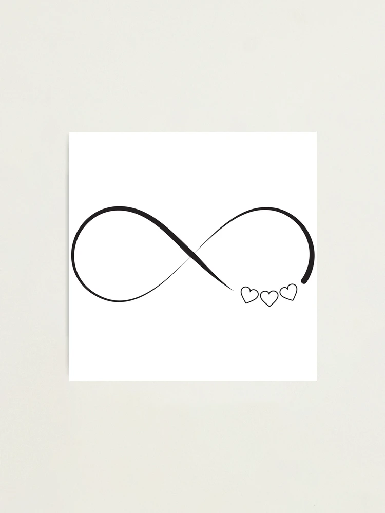 Infinity Heart Drawing