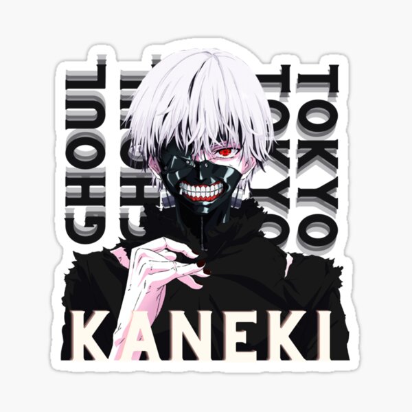 "Tokyo Ghoul Ken Kaneki" Sticker by lhamelshinn | Redbubble