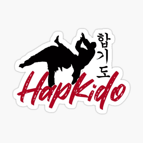 "Hapkido Throw - Hap Ki Do - Korean Martial Art - Hapkido" Sticker by ...