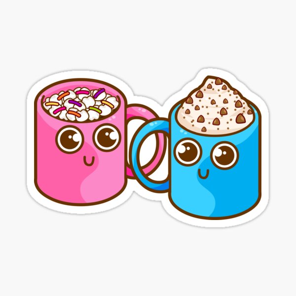 "You and me" Sticker for Sale by plushism | Redbubble