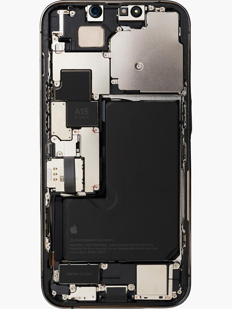 "Iphone internal " Sticker for Sale by StudioBar | Redbubble