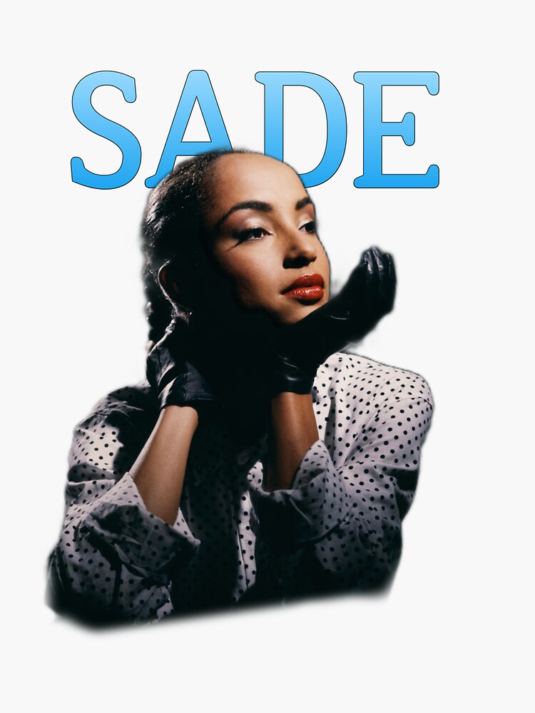"sade" Sticker for Sale by abdoudisigne | Redbubble