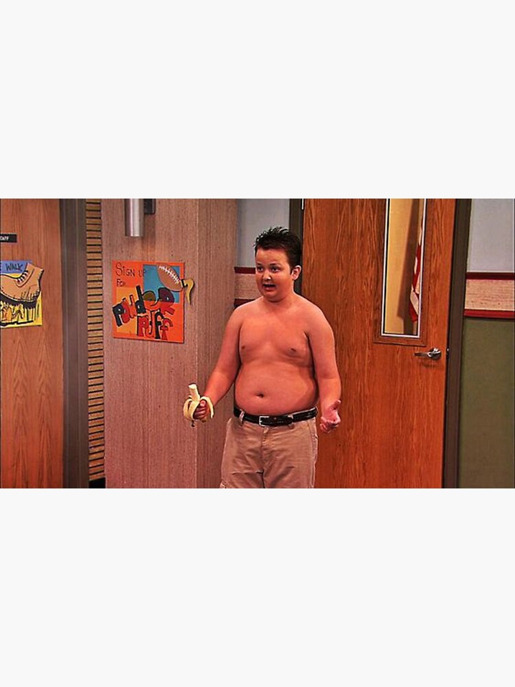 "Gibby Banana Meme iCarly" Sticker by federicast | Redbubble