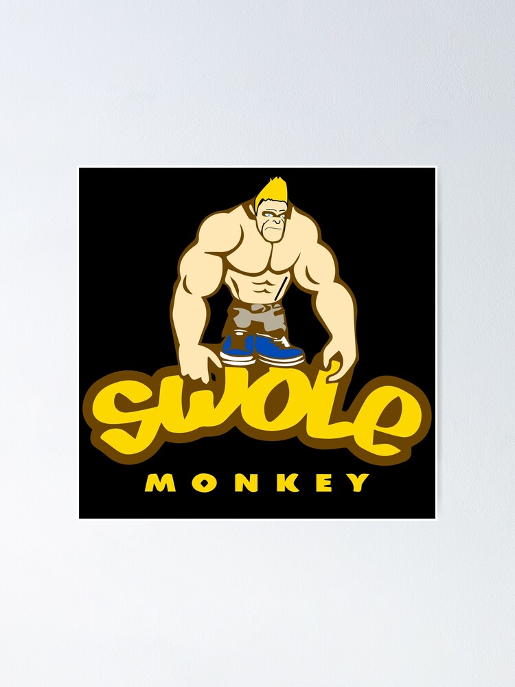 "jay cutler swole monkey" Poster for Sale by HDMART08 | Redbubble