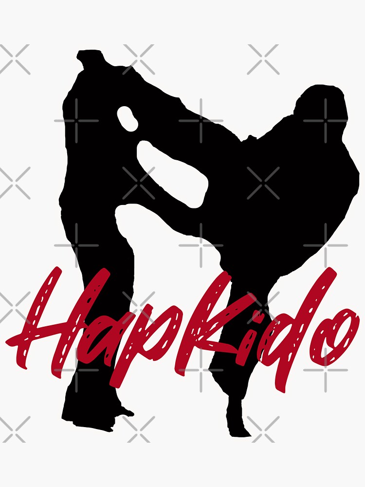 "Hapkido Head Kick - Hap Ki Do - Koreanische Kampfkünste - Hap Ki Do" Sticker von CattlettArt ...