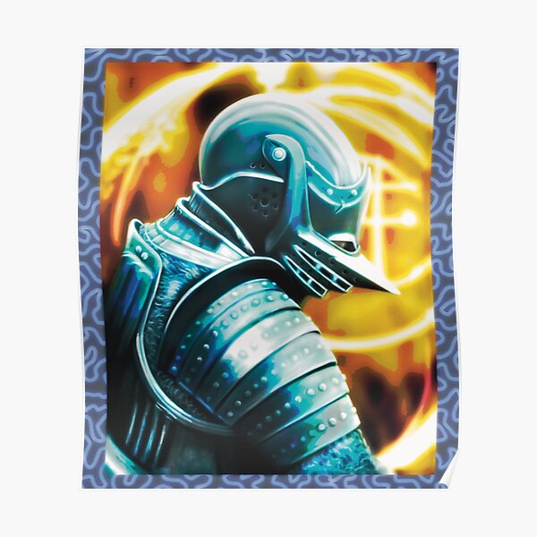 "Sigil Knight " Poster for Sale by GlamorousUnwell | Redbubble