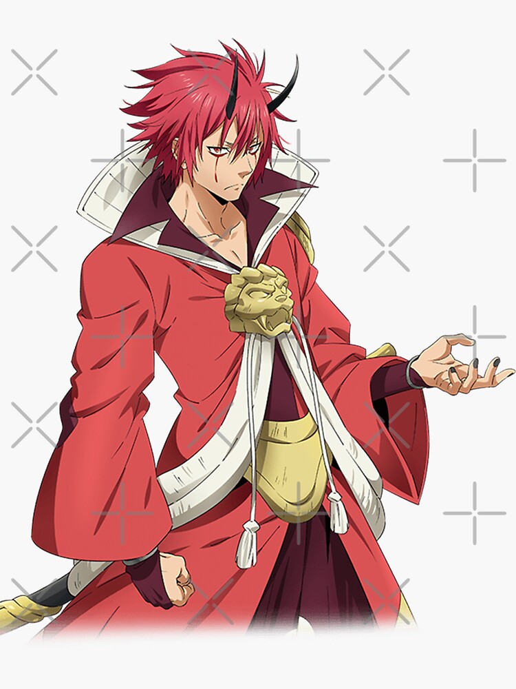 "TenSura - Benimaru" Sticker for Sale by Recup-Tout | Redbubble