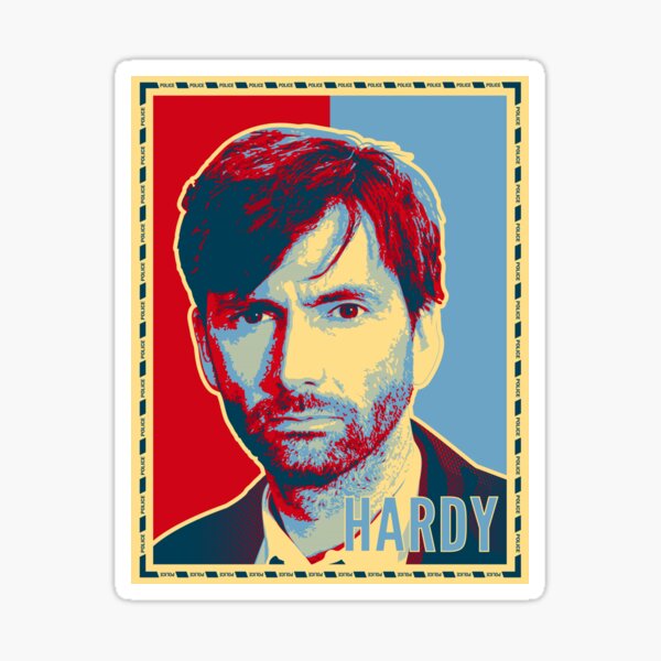 "HARDY - RYB" Sticker for Sale by ifourdezign | Redbubble