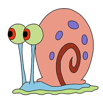 "Gary the snail" Poster for Sale by EmmelineKlatt | Redbubble