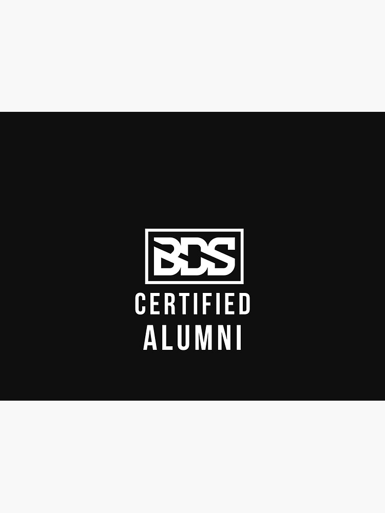 "BDS Alumni Logo" Sticker by BelgianProblem | Redbubble