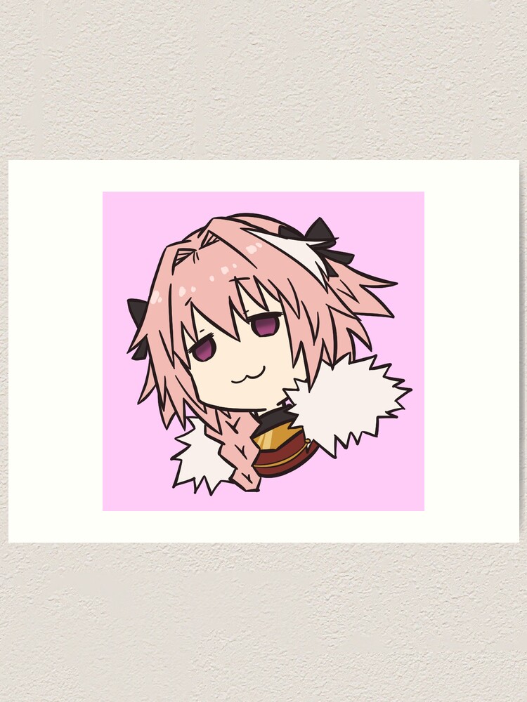 "Astolfo chibi | FATE" Art Print for Sale by DEMONIACCAT | Redbubble