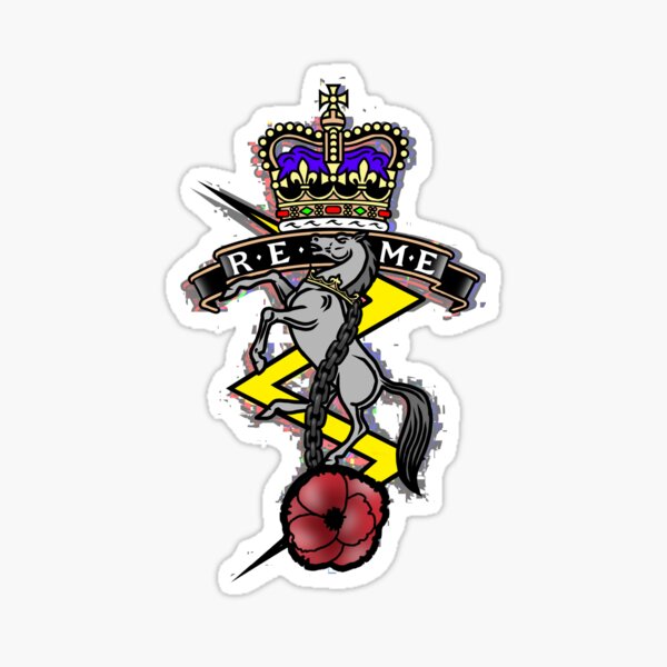 "REME Remembered" Sticker for Sale by Auburn-Art | Redbubble