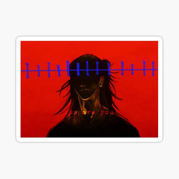 "Pseudo Geto" Sticker for Sale by BerserkerArmy | Redbubble