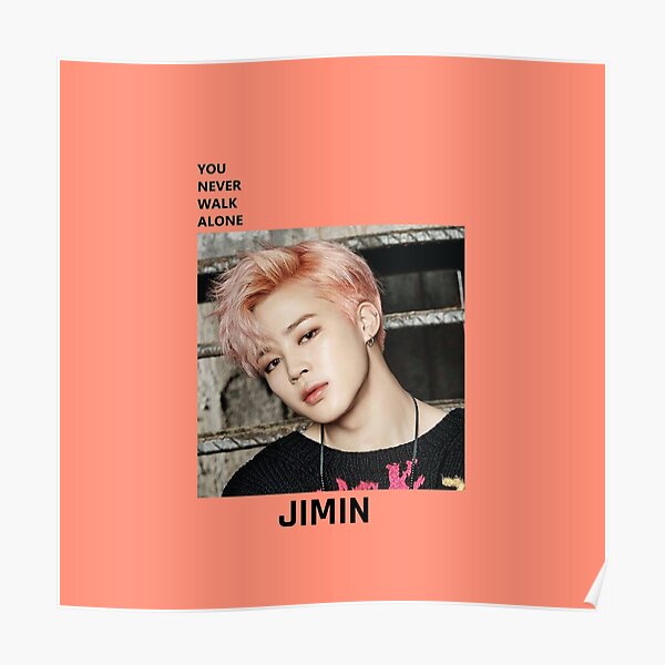 "JIMIN YNWA" Poster for Sale by nurfzr | Redbubble