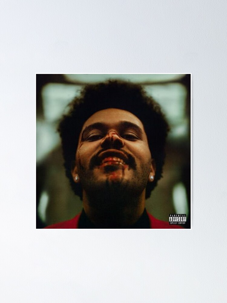 "The weekend album cover" Poster for Sale by vibhuti123 | Redbubble