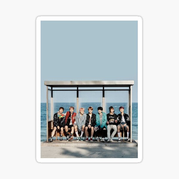 "BTS - YNWA" Sticker by mbtae | Redbubble