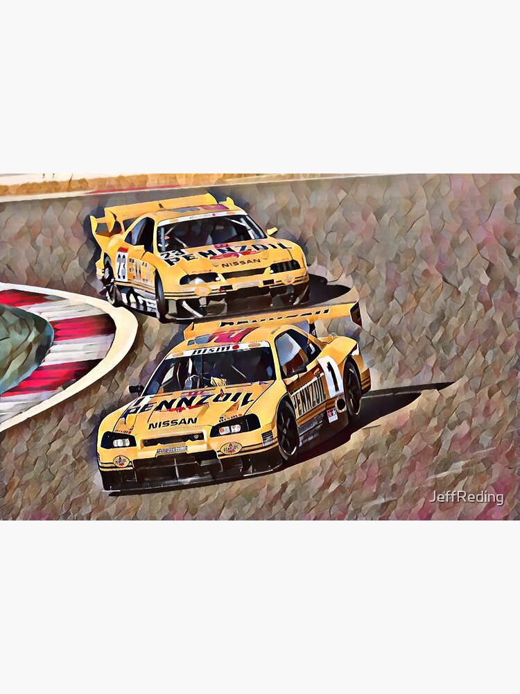 Pegatina «Nissan Skyline GTR R33 R34 Lámina Pennzoil 4» de JeffReding ...