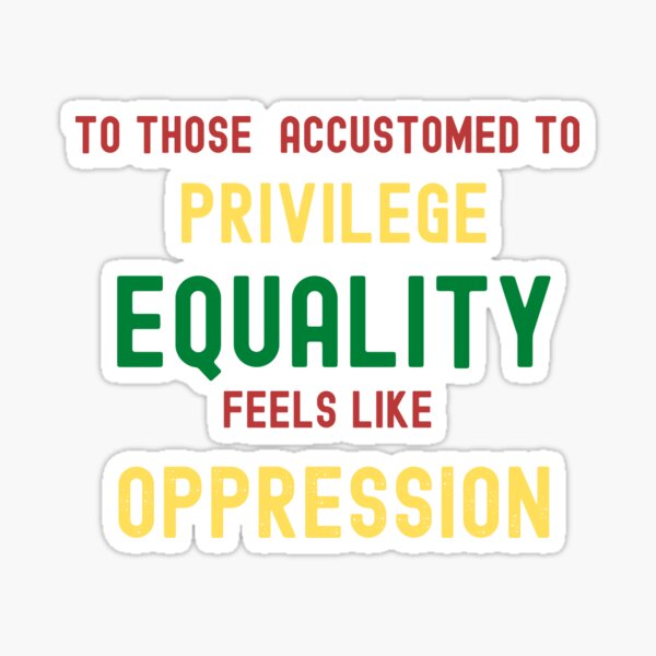 "Equality sticker" Sticker by Balance- | Redbubble