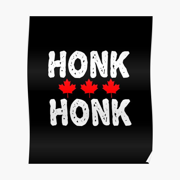 "Honk Honk Gift Canadian Truckers Freedom Convoy 2022 Canadian Maple ...