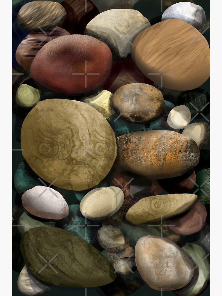 "Pebbles" Sticker by Lemontreeart63 | Redbubble