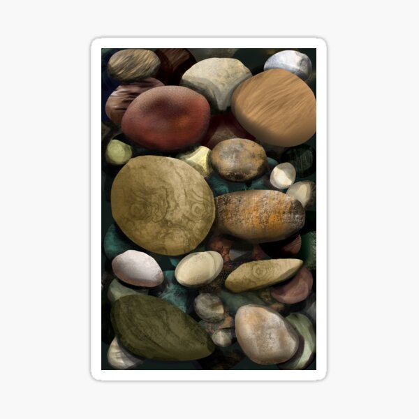 "Pebbles" Sticker by Lemontreeart63 | Redbubble