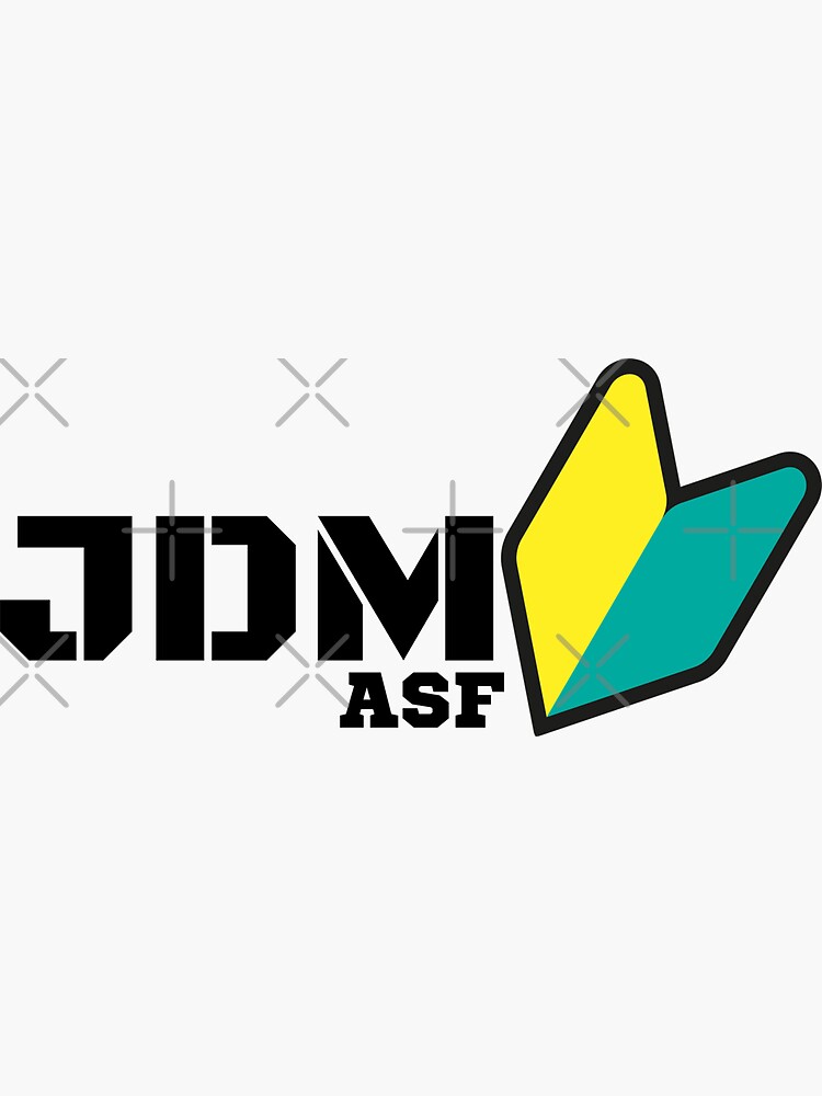"JDM Asf - Funny Car " Sticker for Sale by Dailey-FS | Redbubble