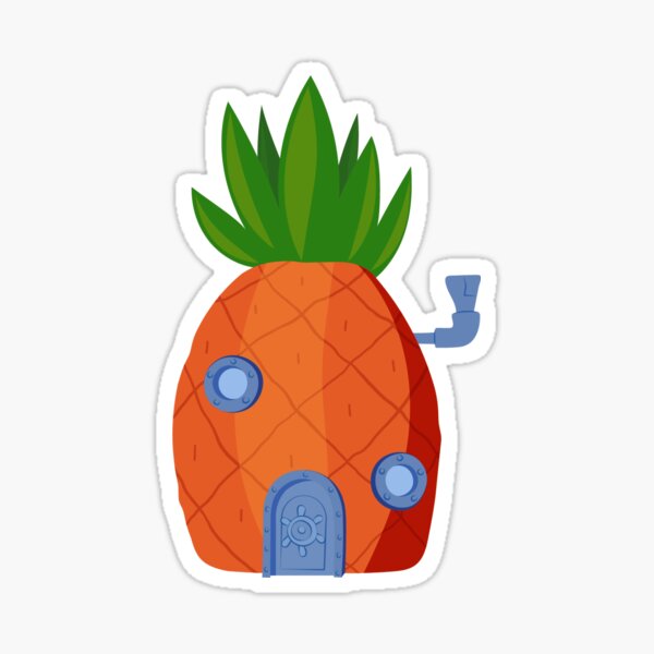 "Spongebob's House" Sticker for Sale by allisonnicole15 | Redbubble