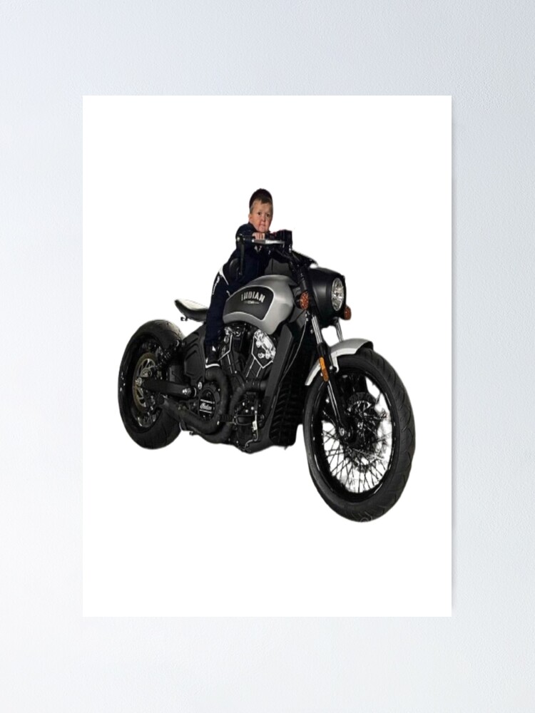 "Hasbulla Riding A Bike" Poster for Sale by BitternotMeme | Redbubble