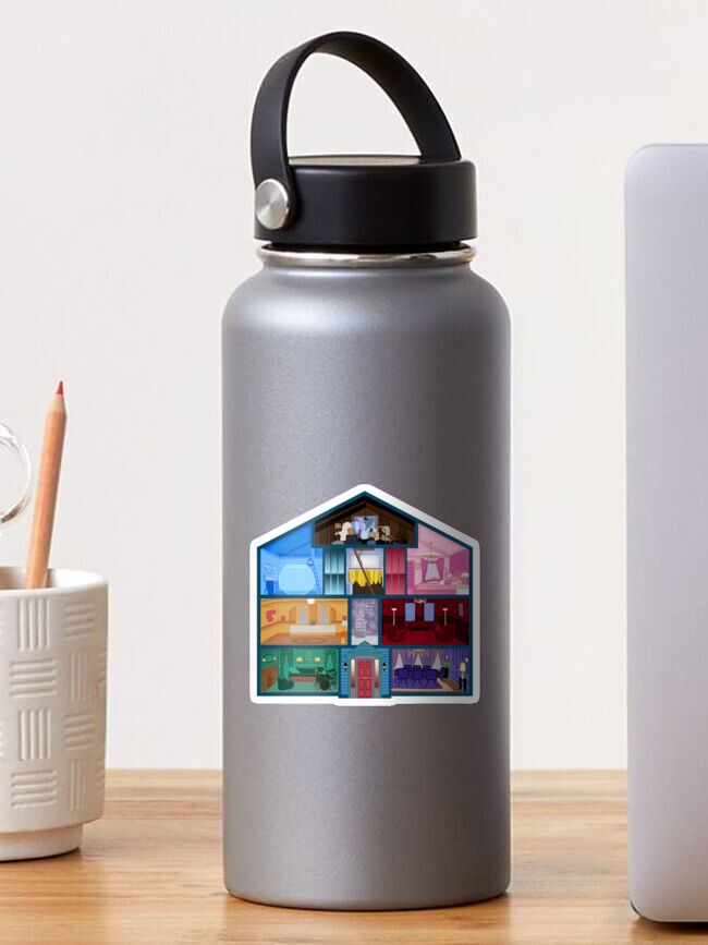 "Lover House" Sticker for Sale by Krembo | Redbubble