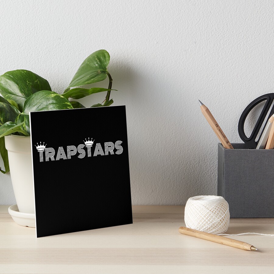 "Trapstar Logo Design , trapstar london" Art Board Print by ABDOPHP ...