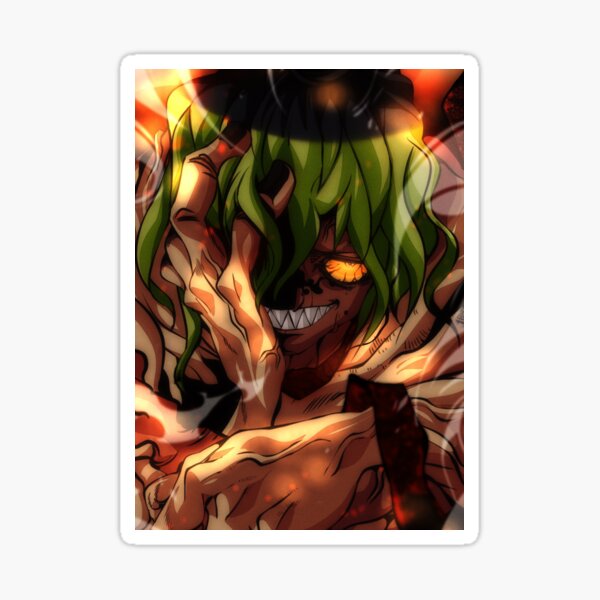 "Gyutaro Demon Slayer" Sticker by AnimeScenery | Redbubble