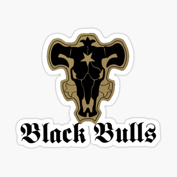 "Black Bulls" Sticker for Sale by Buniexpress | Redbubble