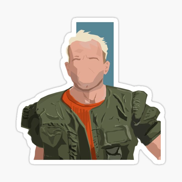 "Corbin Dallas - The Fifth Element" Sticker by zardit | Redbubble