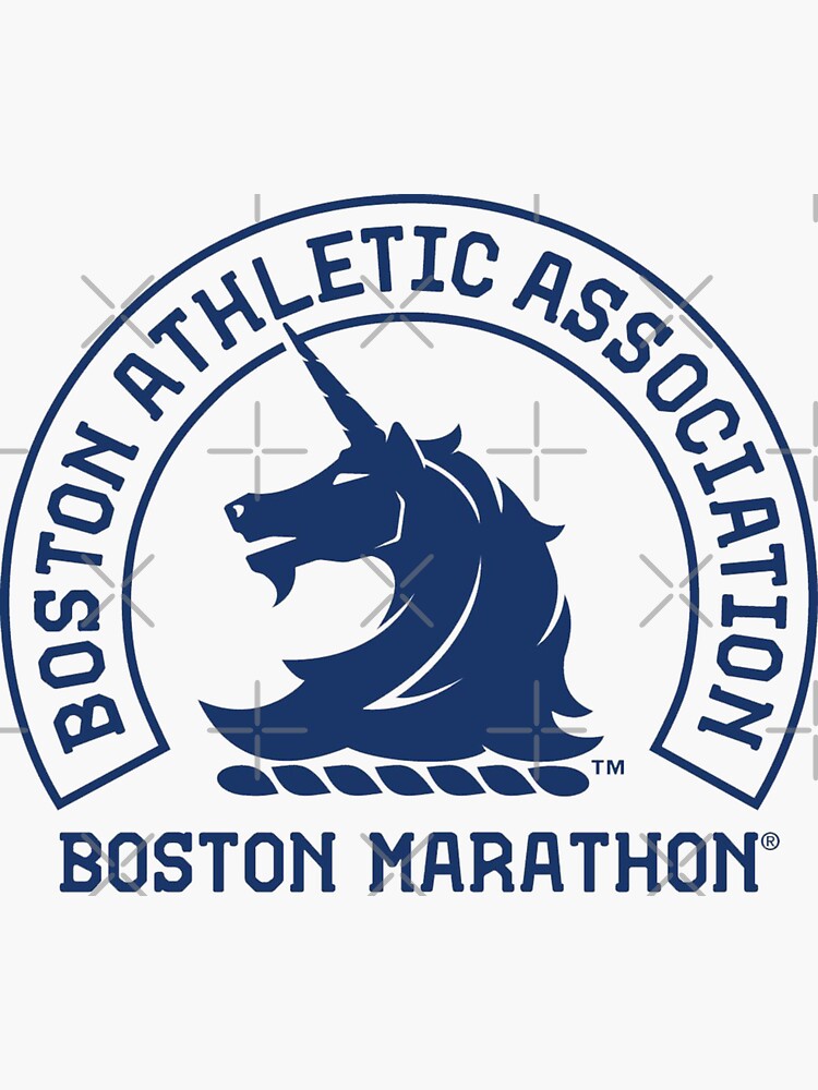"BOSTON MARATHON" Sticker by wondercreep | Redbubble