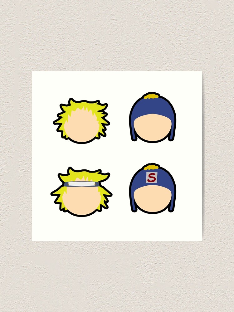 "Tweek x Craig Stock Icons - South Park" Art Print for Sale by ...