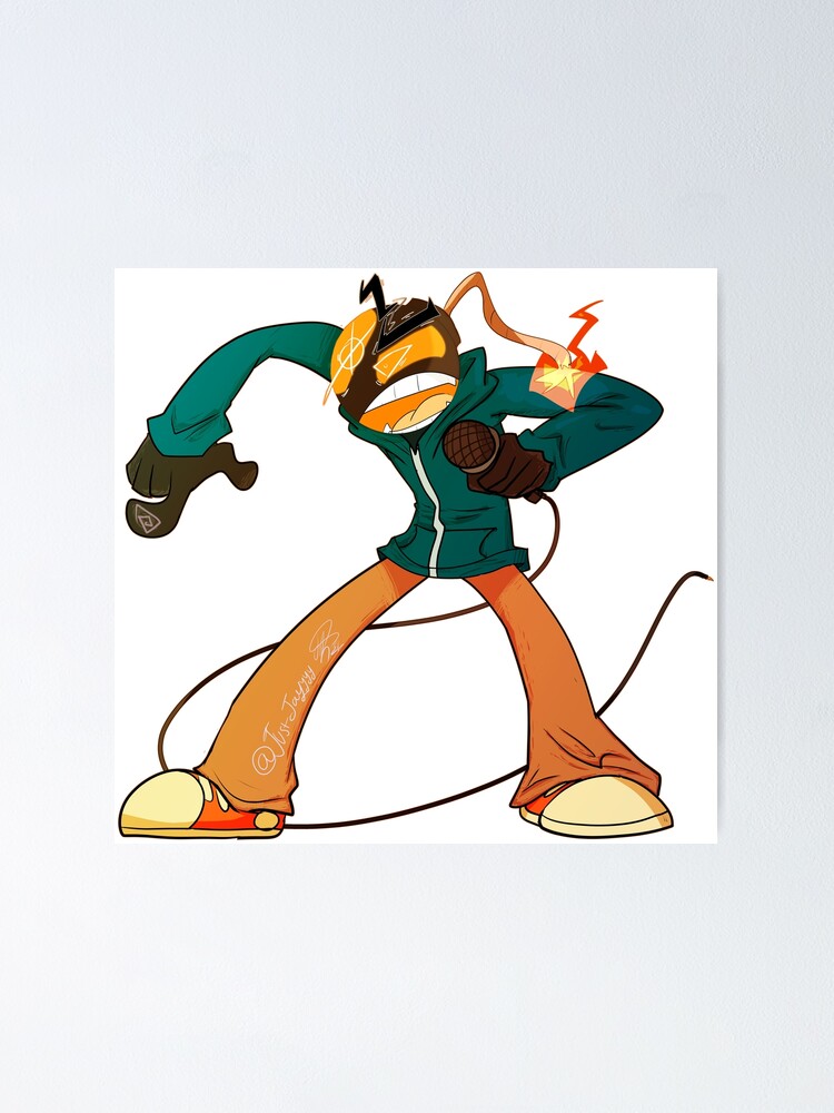 "FNF Whitty" Poster by Bleu-Jai | Redbubble